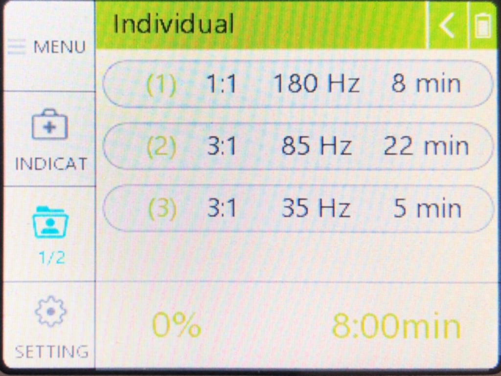 DEEP OSCILLATION Personal Pro - PMed Services Online